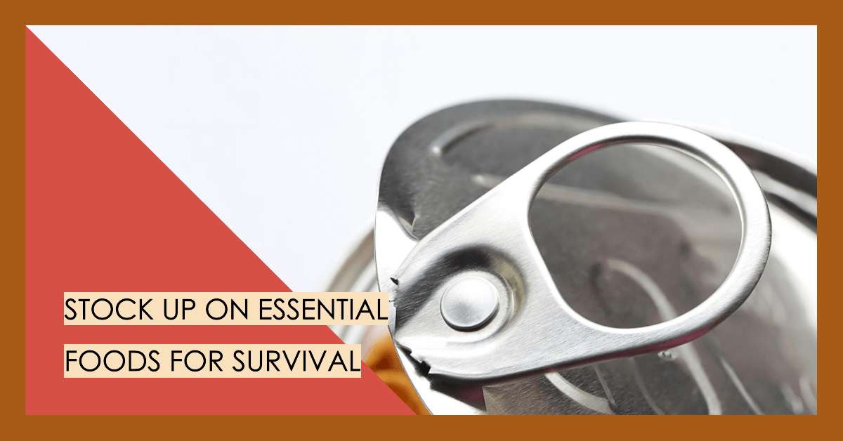 Survival Foods to Stock Up On: Emergency Food List & Storage Tips